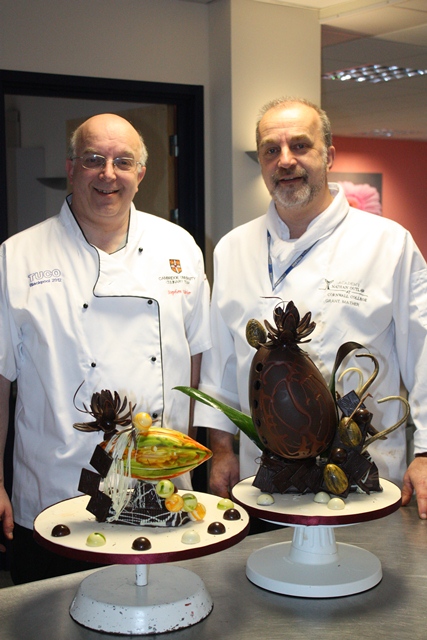 Master Chef brothers in action at Cornwall College - The Chefs' Forum