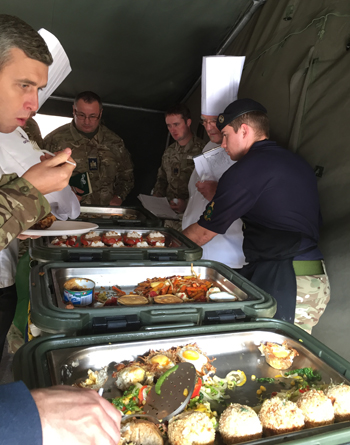 There's more to Catering in the Armed Forces than just Ration Packs ...