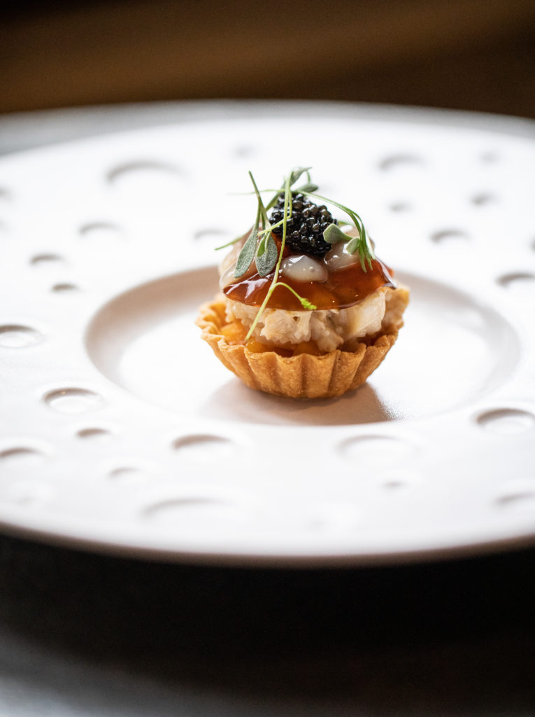 Welsh Brown Crab Tart by Hywel Jones, Executive Chef at Lucknam Park ...