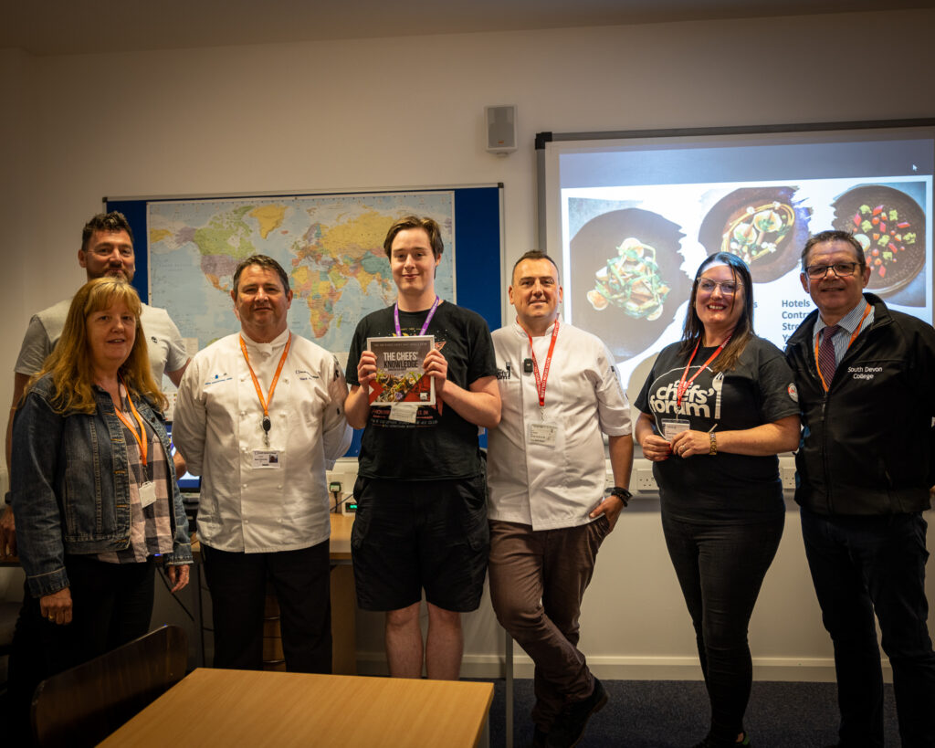 Chef Tom Green Talks Chef Life and Mental Health at South Devon College ...